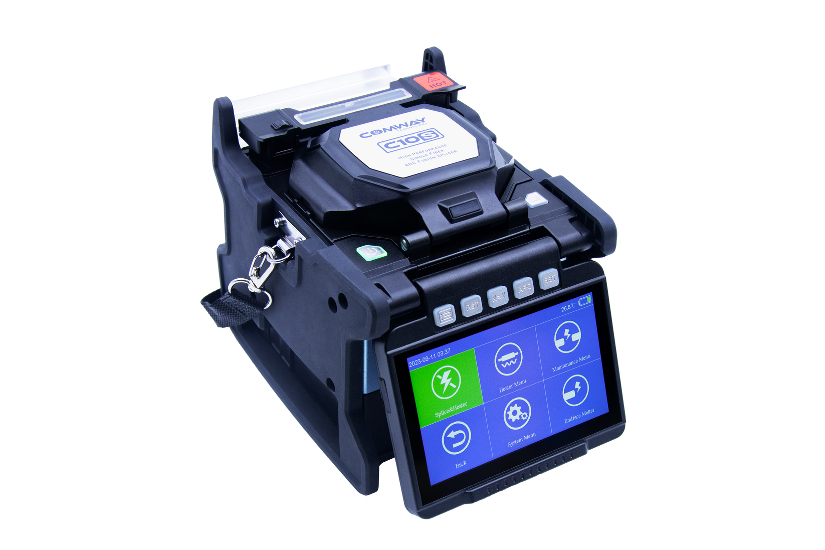 COMWAY C10S 2023 V2 Fusion Splicer & splicing machine – Splicer Market