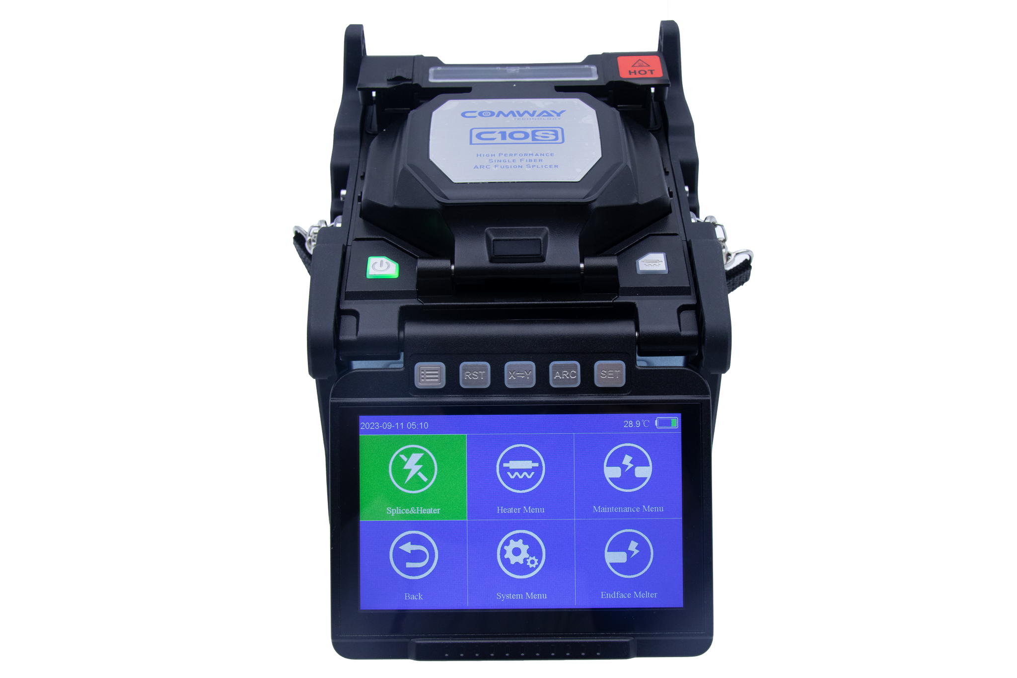 COMWAY C10S 2023 V2 Fusion Splicer & splicing machine – Splicer Market