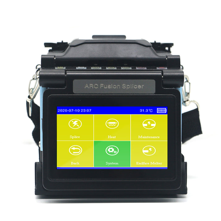 Fiber Optic Fusion Splicer Machine COMWAY A33 FTTh Mini Fusion Splicer ...