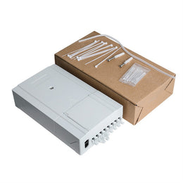 Optical fiber distribution box 8-core wall-mounted indoor and outdoor ...